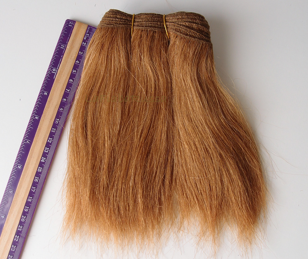 Lafiabarussa | doll hair, Mohair in trama, Wefted doll hair natural ...